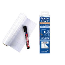 Lega magic chart flipchart notes A4 geruit 25 vel online kopen? | Transfert