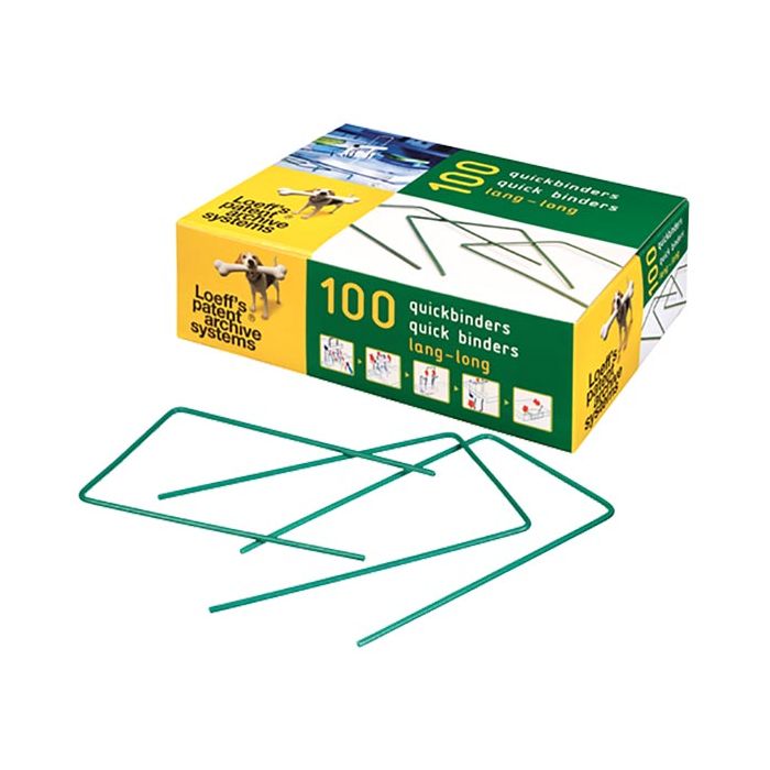 Loeff's patent quickbinders lang doos van 100 stuks online kopen? | Transfert